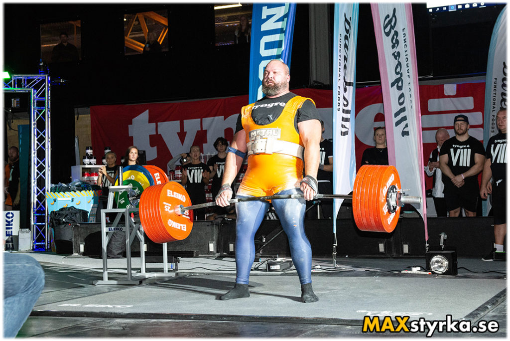 Reportage – Sveriges Starkaste Man 2019 : MAXstyrka